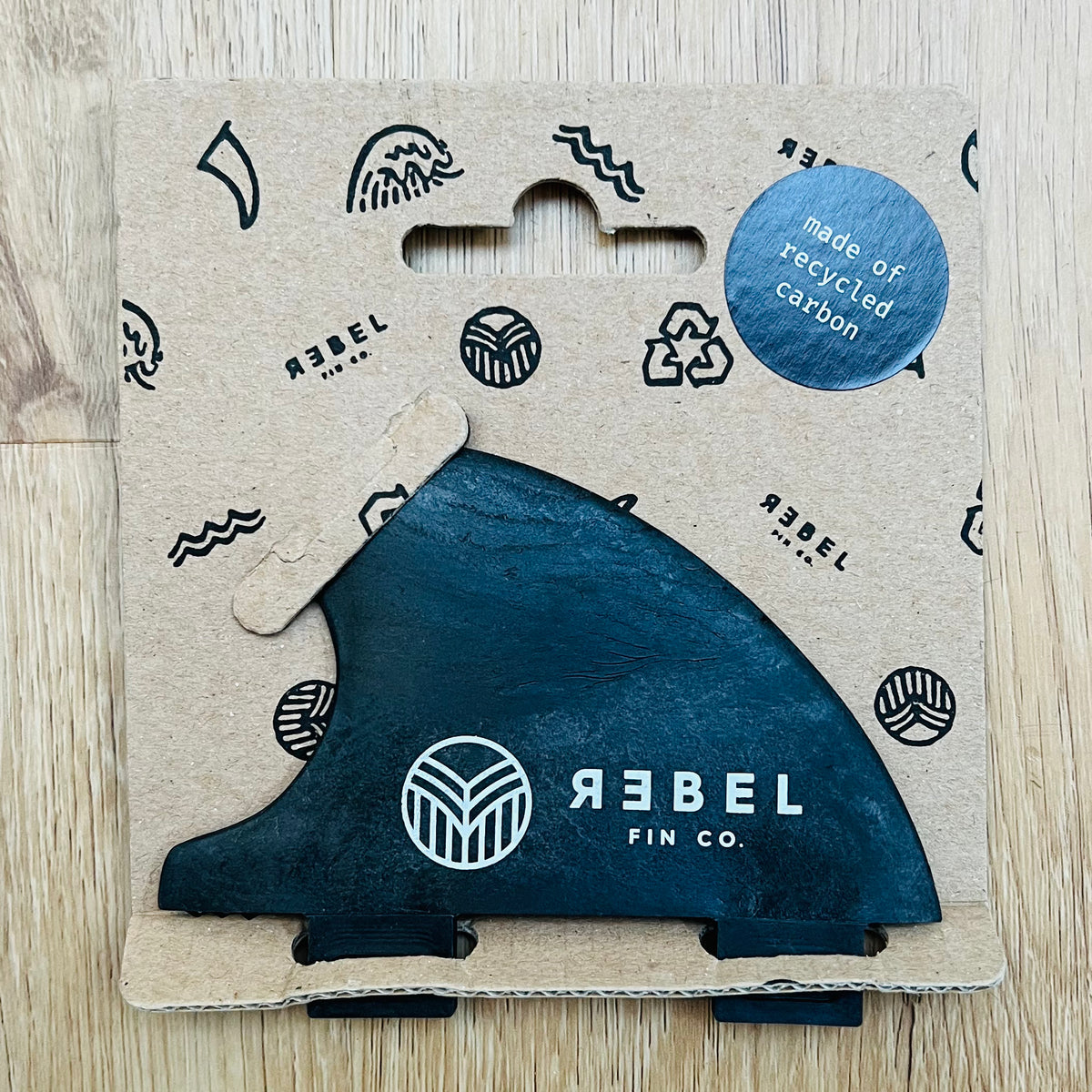 Rapid small centre fin - FCS 1 Fin box - Rebel Fin Co - Made with recy ...